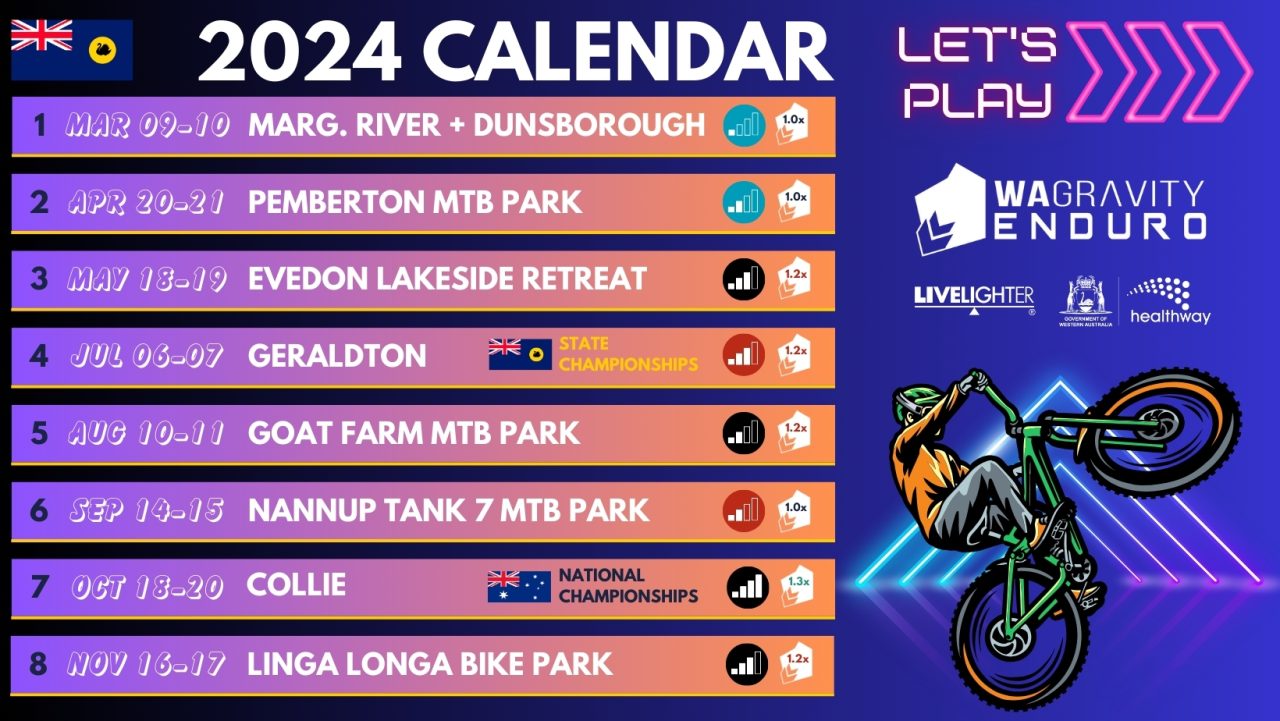 2024 Events | WA Gravity Enduro